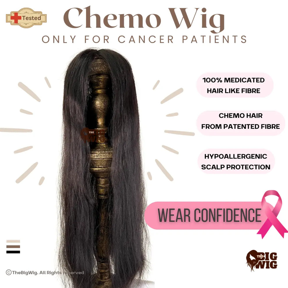Chemo Classic Bio Fibre Wig 28" - Long Wig for Comfort – The Big Wig